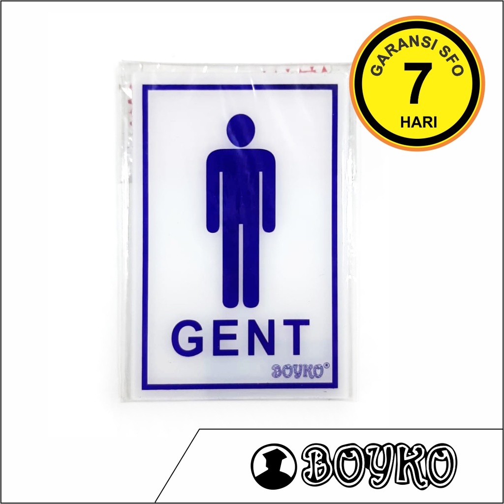 Jual Akrilik Display Toko - Gent - Acrylic Sign 15cm x 10cm | Shopee ...