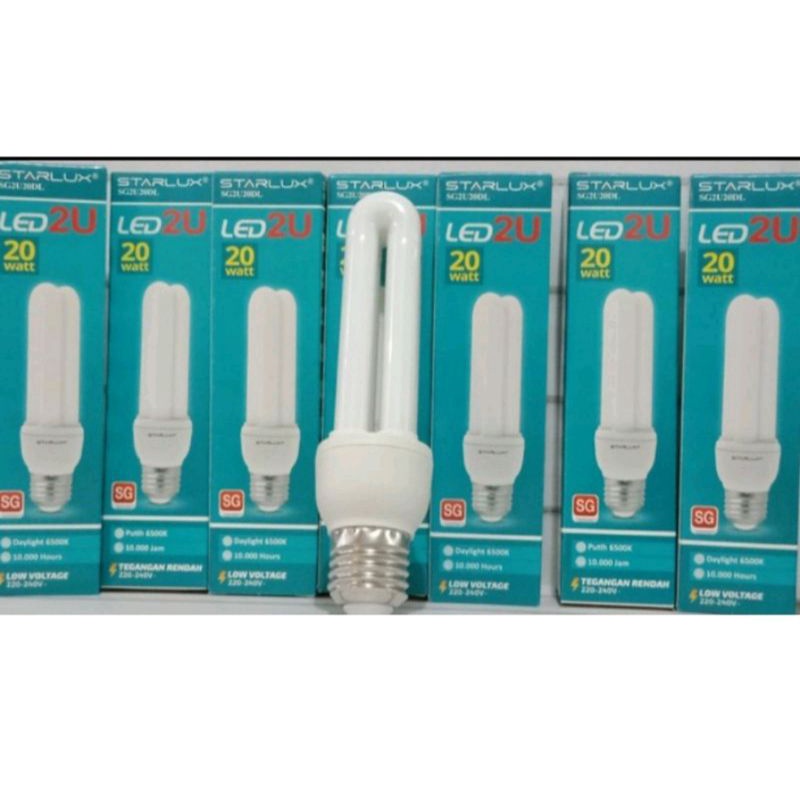 Jual LAMPU PLC LED 20WATT STARLUX | Shopee Indonesia