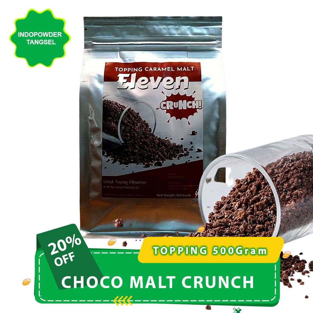 Jual Topping Choco Malt Crunch 500 gram | Shopee Indonesia