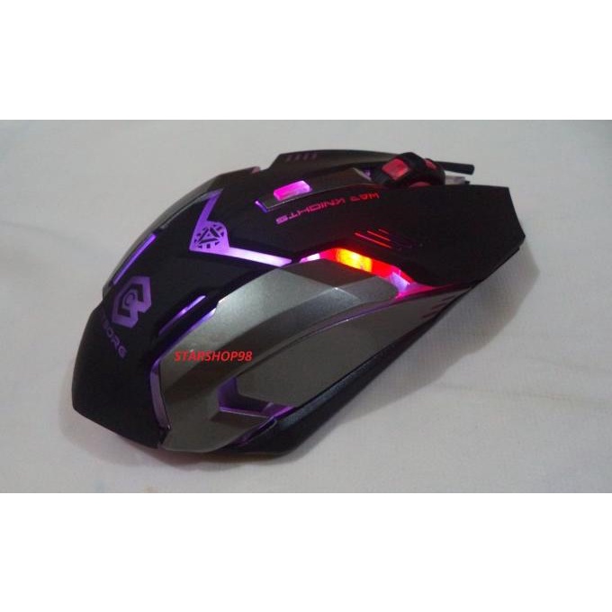 Jual Mouse Gaming Wireless Rechargeable Cyborg C1 Warknights Terlaris ...