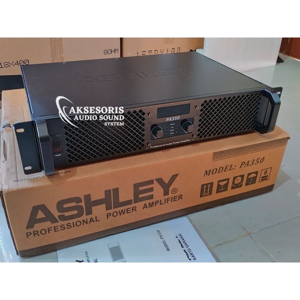 Jual Power ASHLEY PA-350 2x350 Watt. Kualits Bagus Original Produk ...
