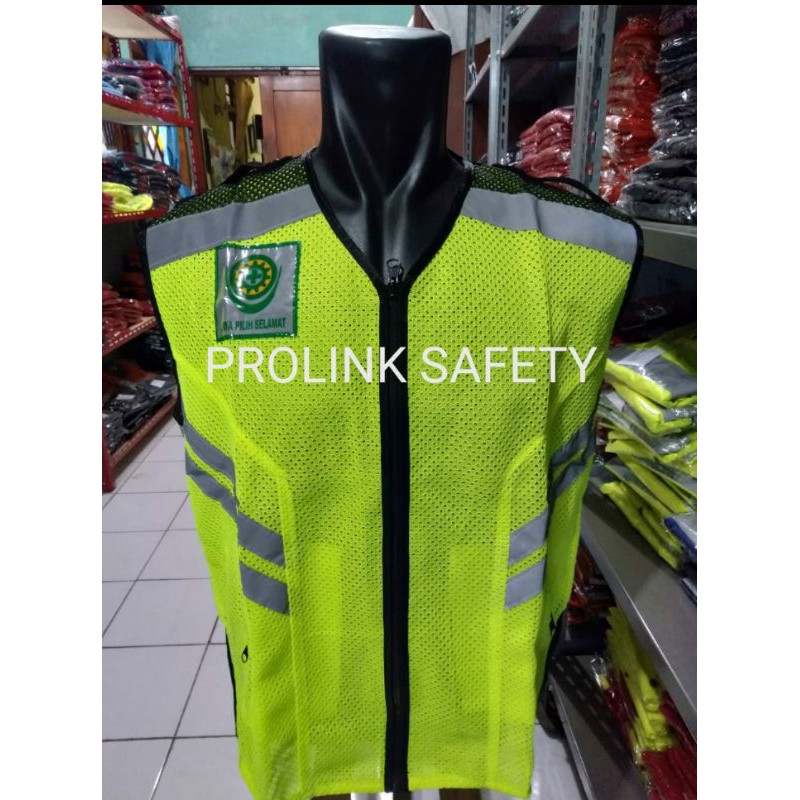 Jual ROMPI SAFETY JARING ALLSIZE HIJAU STABILO HITAM BERLOGO SAYA PILIH ...