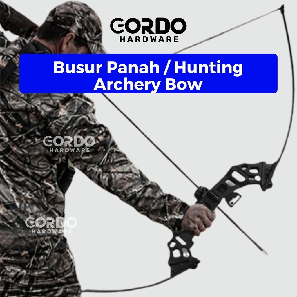 Jual Busur Panah Hunting Archery Bow / Busur Panah Pemula / Busur ...
