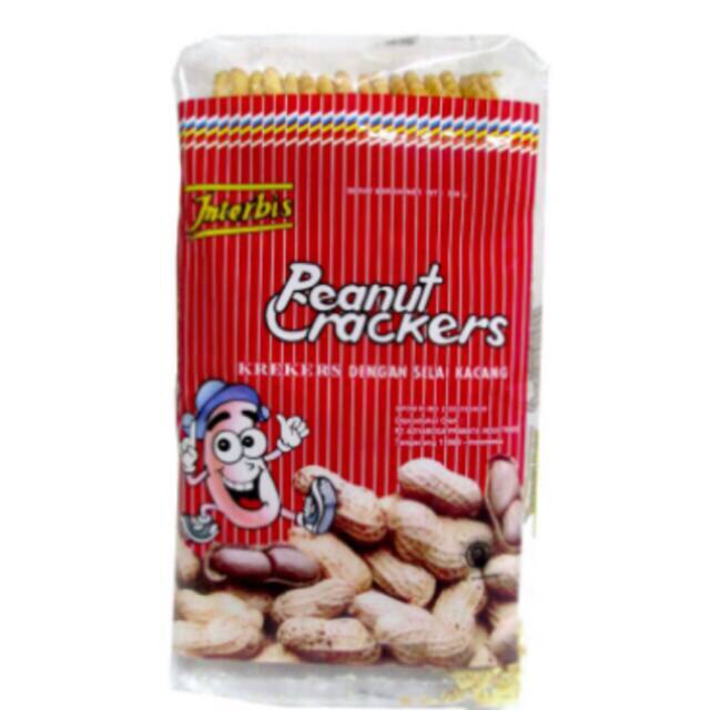 Jual INTERBIS PEANUT CRACKERS 230 GRAM | Shopee Indonesia