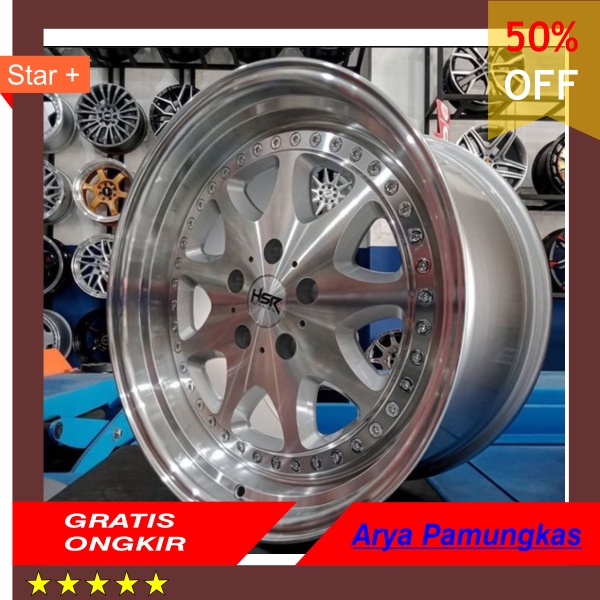 Jual Pelek Velg Racing BRABUS Ring 18 HSR BAVARIA JD9016 R18 Xpander Rush Terios Camry Civic New ...