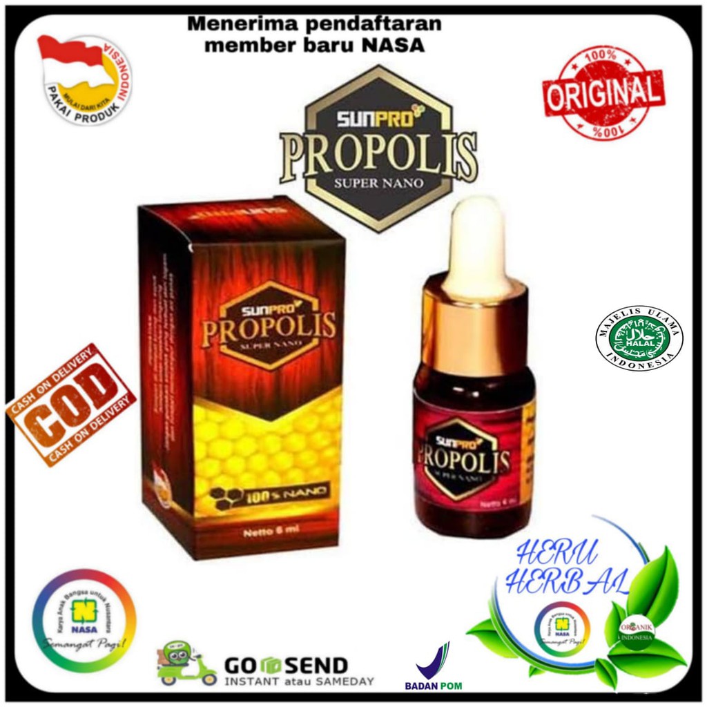 Jual SUNPRO / NANO PROPOLIS NASA ORIGINAL / PENANGKAL RACUN / RADANG ...