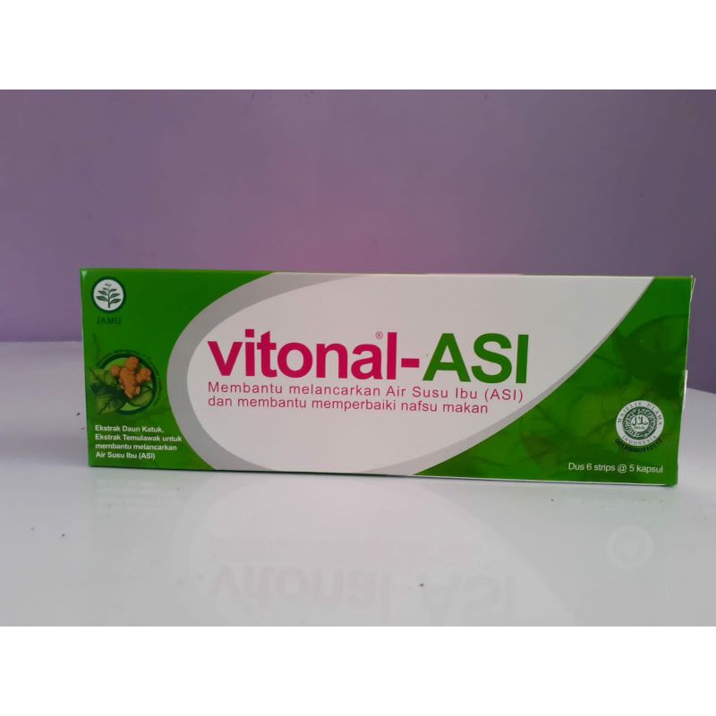 Jual VITONAL ASI/BOSTER ASI/VITAMIN UNTUK MEMPERLANCAR ASI | Shopee ...