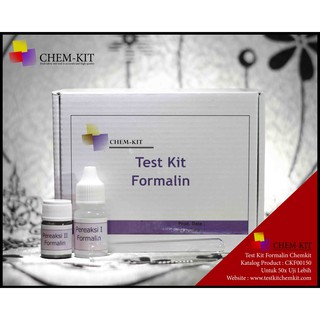 Jual Alat Test Kit Uji Formalin Chemkit | Tes Makanan Akurat ( Pabrik ...