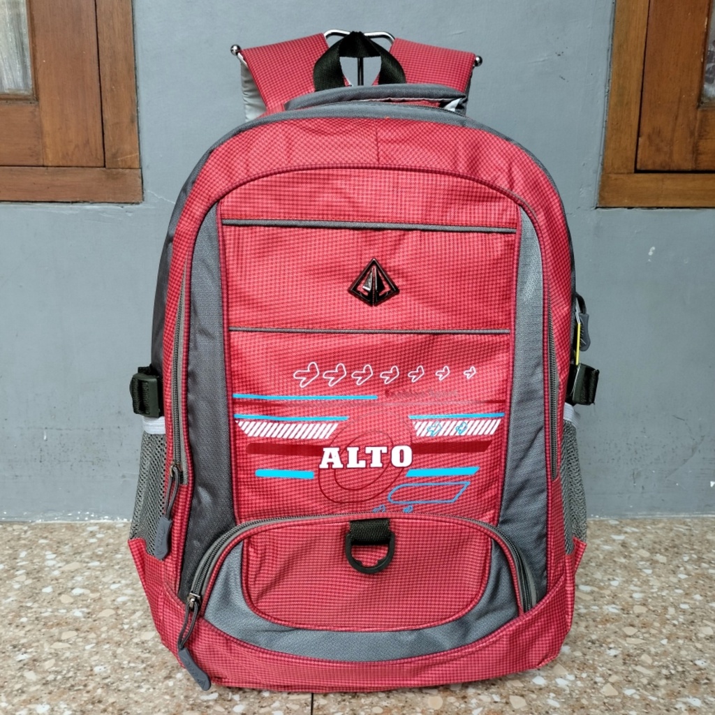 Jual Tas Ransel Backpack Sekolah Alto Original Plaids | Shopee Indonesia