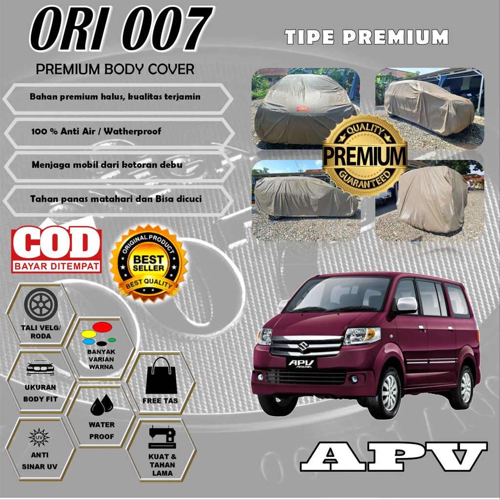 Jual COVER MOBIL APV GRANMAX LUXIO POLOS SUPER PREMIUM EXTREME OUTDOOR ...