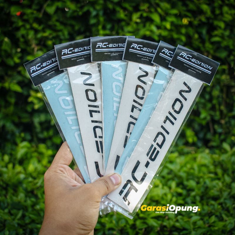 Jual Stiker RC EDITION - Sepasang | Shopee Indonesia