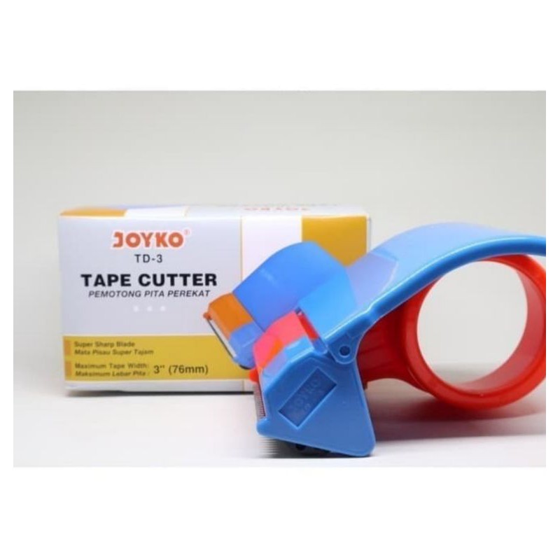 Jual Dispenser Plakban Lakban Isolasi Tape Cutter 3 inch JOYKO TD-3 ...