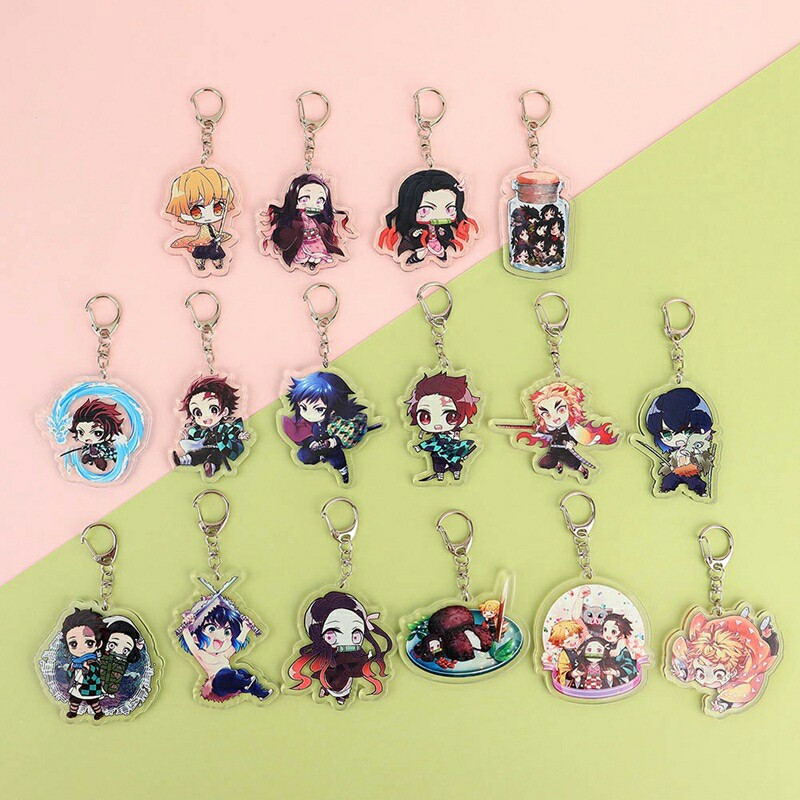 Jual GANTUNGAN KUNCI KEYCHAIN AKRILIK MIKA ANIME KIMETSU NO YAIBA GONZO ...
