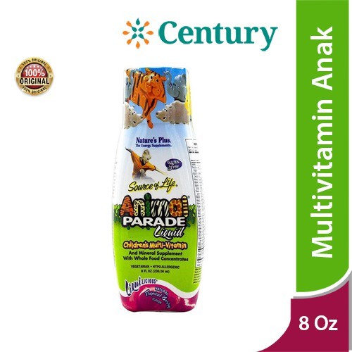 Jual ANIMAL PARADE LIQUID 8oz / MULTIVITAMIN ANAK / DAYA TAHAN TUBUH ...