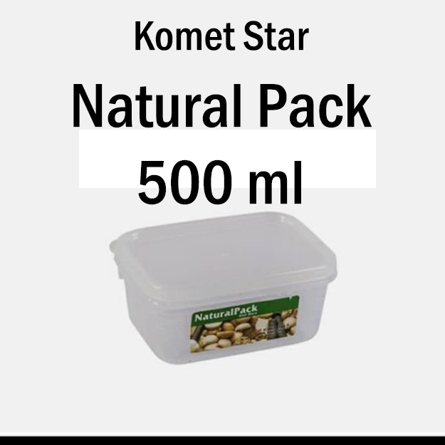 Jual Komet Tempat Makan 500 ml Natural Pack | Shopee Indonesia