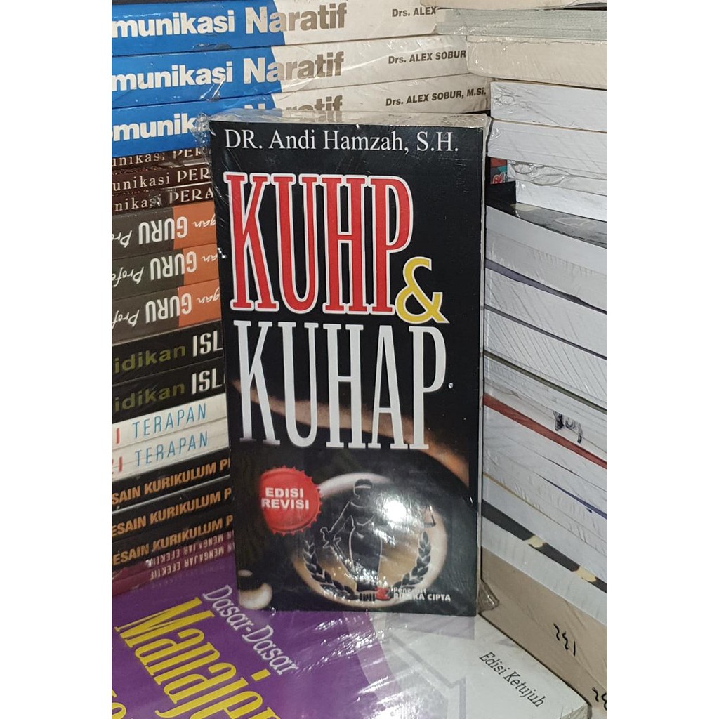 Jual KUHP DAN KUHAP - ANDI HAMZAH [s-b] | Shopee Indonesia