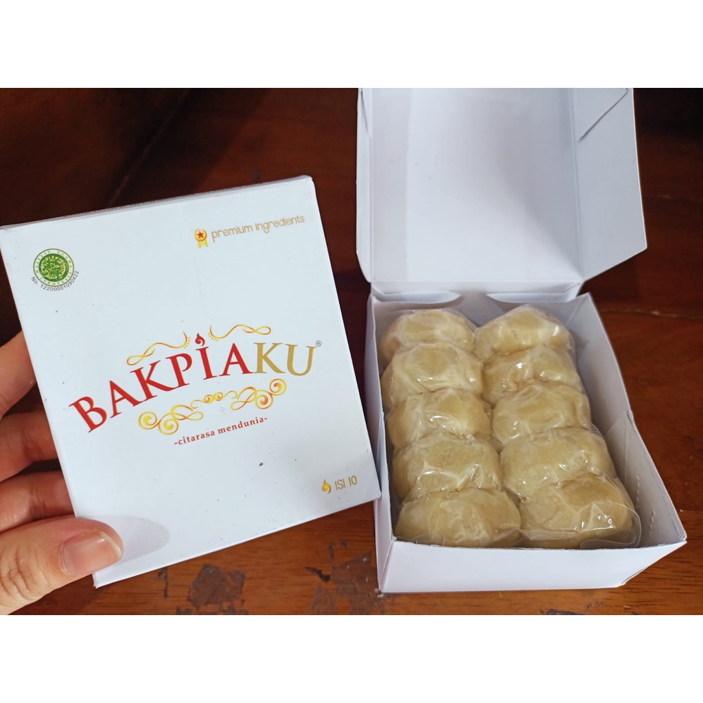 Jual BAKPIAKU isi 10 Pack/ Kotak || BAKPIA JOGJA || BAKPIA OLEH OLEH ...