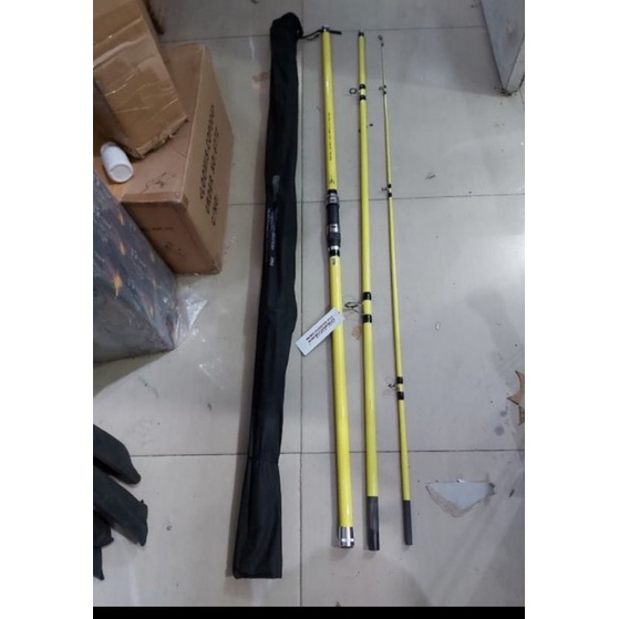 Jual joran kamikaze fighter mizano sambung III 390 420 450 joran surf ...