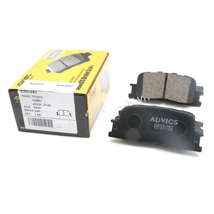 Jual Aisin Advics Kampas Rem Belakang Brakepad A2N104T / A2N104V/ 04466 ...