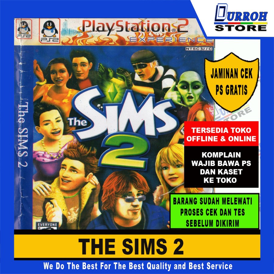 Jual KASET DVD GAME PS2 / PLAYSTATION 2 THE SIMS 2 | Shopee Indonesia