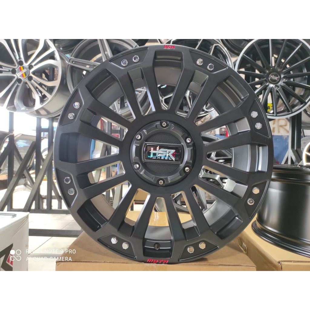 Jual Velg Racing Ring 20 Hsr Myth05 Warna Black Mobil Fortuner Pajero Everest Prado Pelek Mobil ...