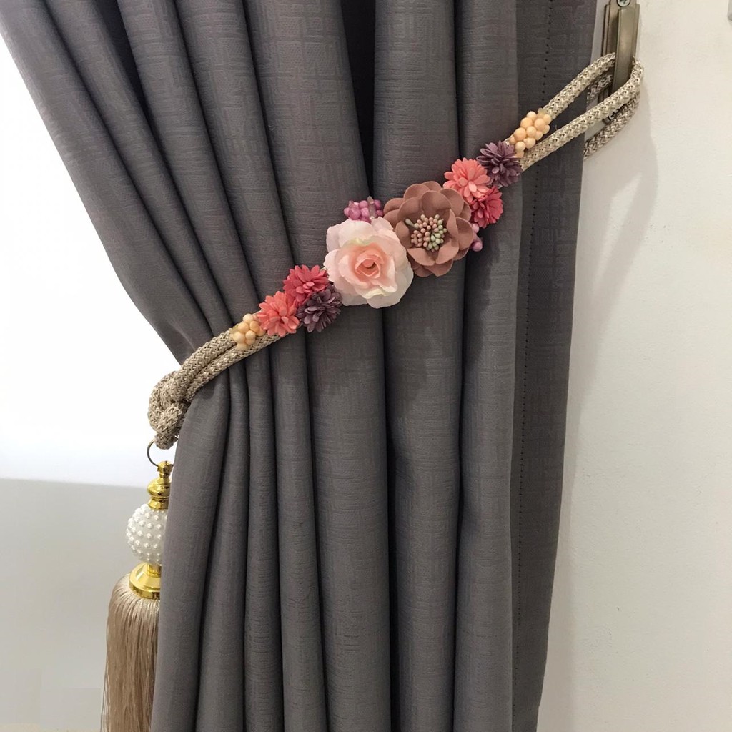 Jual Tali Gordyn Rumbai Tassel Bunga Mewah - Tali Gorden Mewah Aksen ...