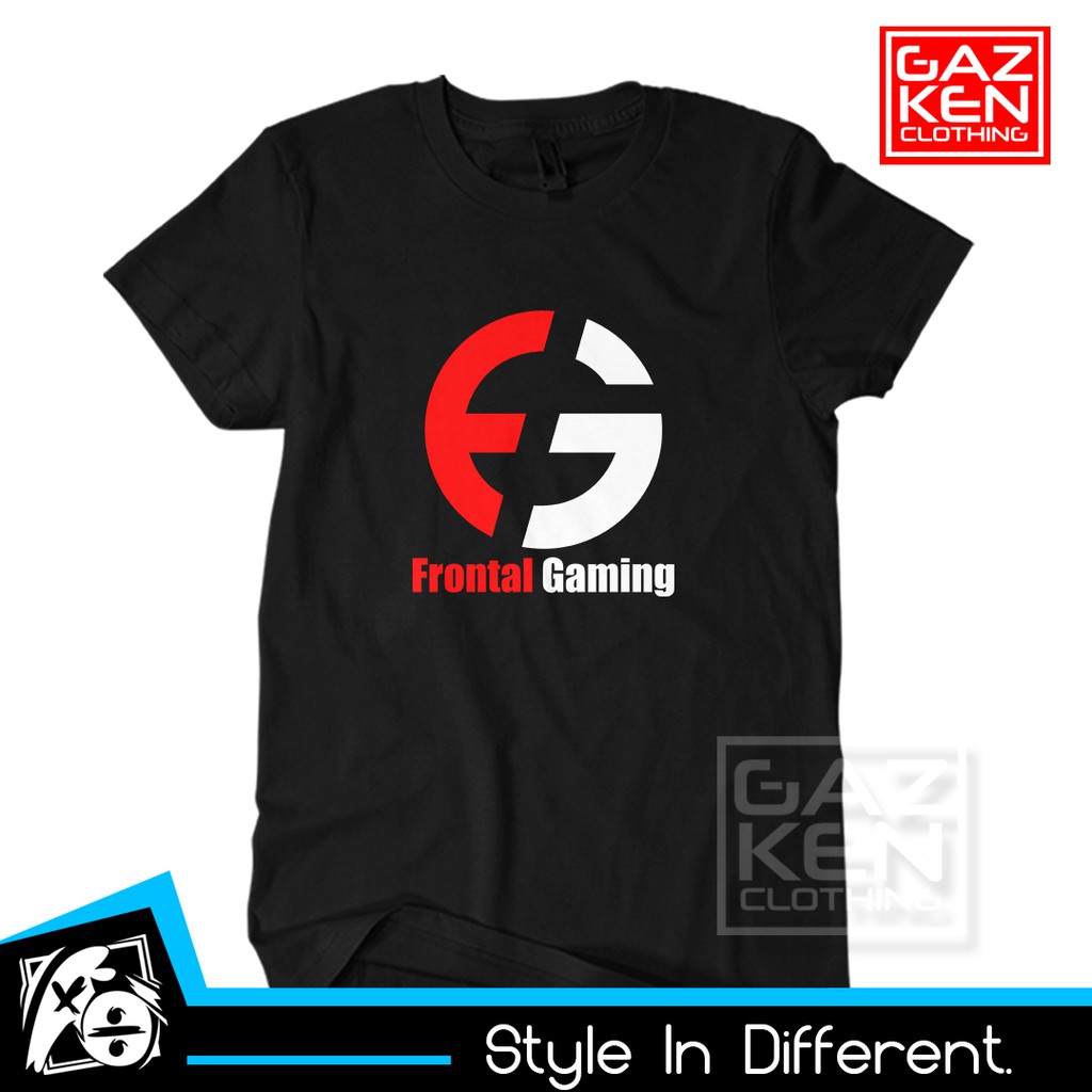 Jual Kaos Frontal Gaming Baju Gamer Youtuber Channel Distro Gaming ...