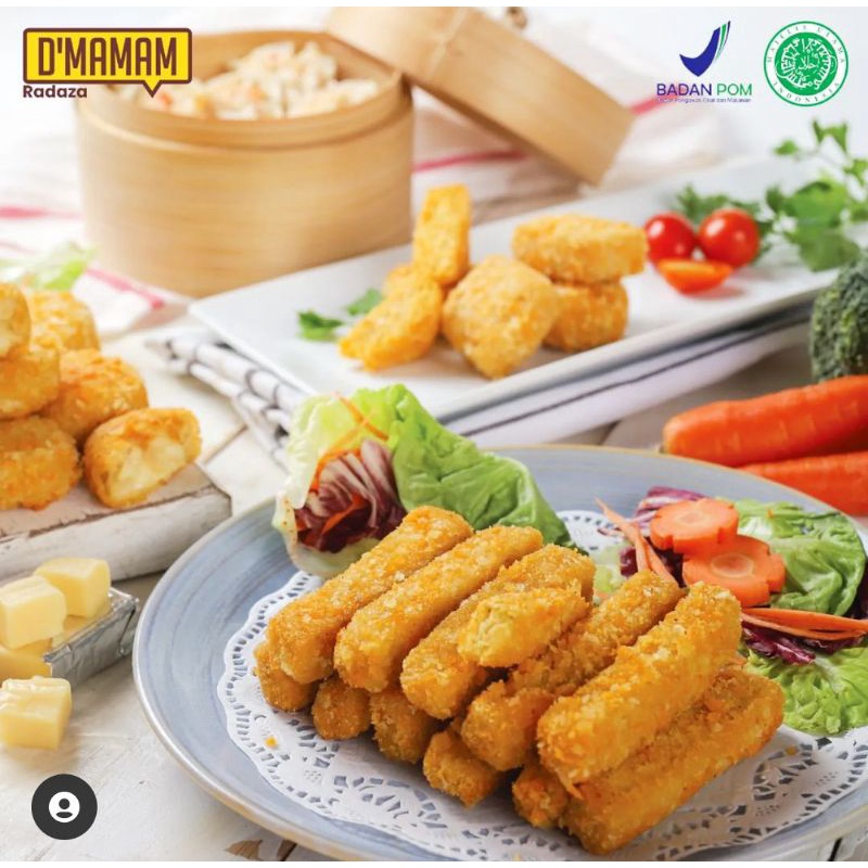 Jual NUGGET AYAM KEJU BROKOLI WORTEL PREMIUM FROZEN FOOD DMAMAM ...