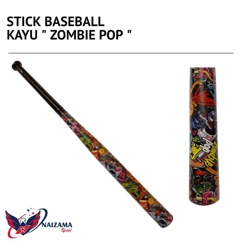 Jual STICK BASEBALL SKULL/FIRE EDITION ( BAHAN KAYU) | Shopee Indonesia
