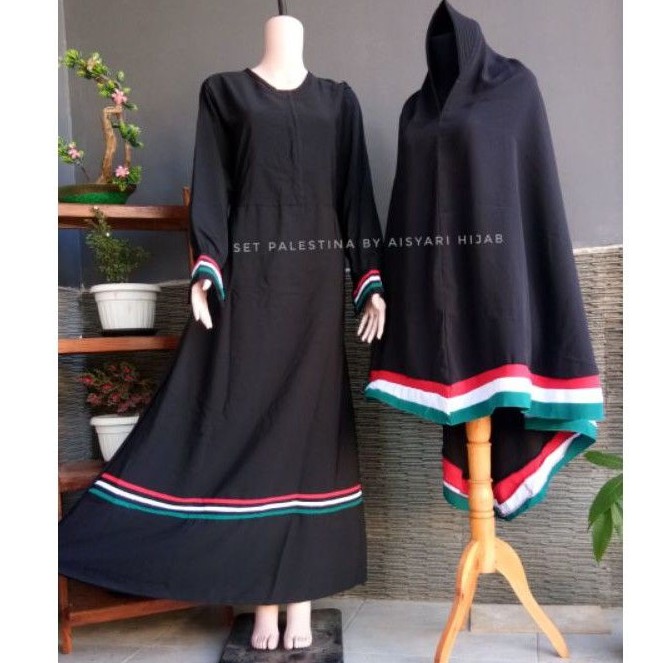 Jual GAMIS PALESTINA SET WOLFIS PREMIUM FREE CADAR DAN BROSS | Shopee ...
