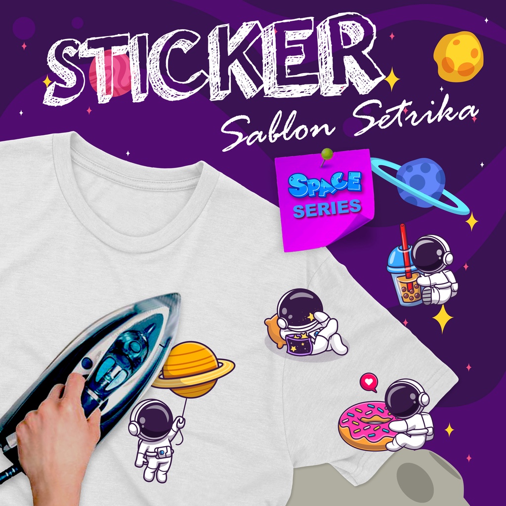 Jual STICKER SABLON SETRIKA GOSOK STICKER KAOS STIKER TAS STIKER BAJU ...