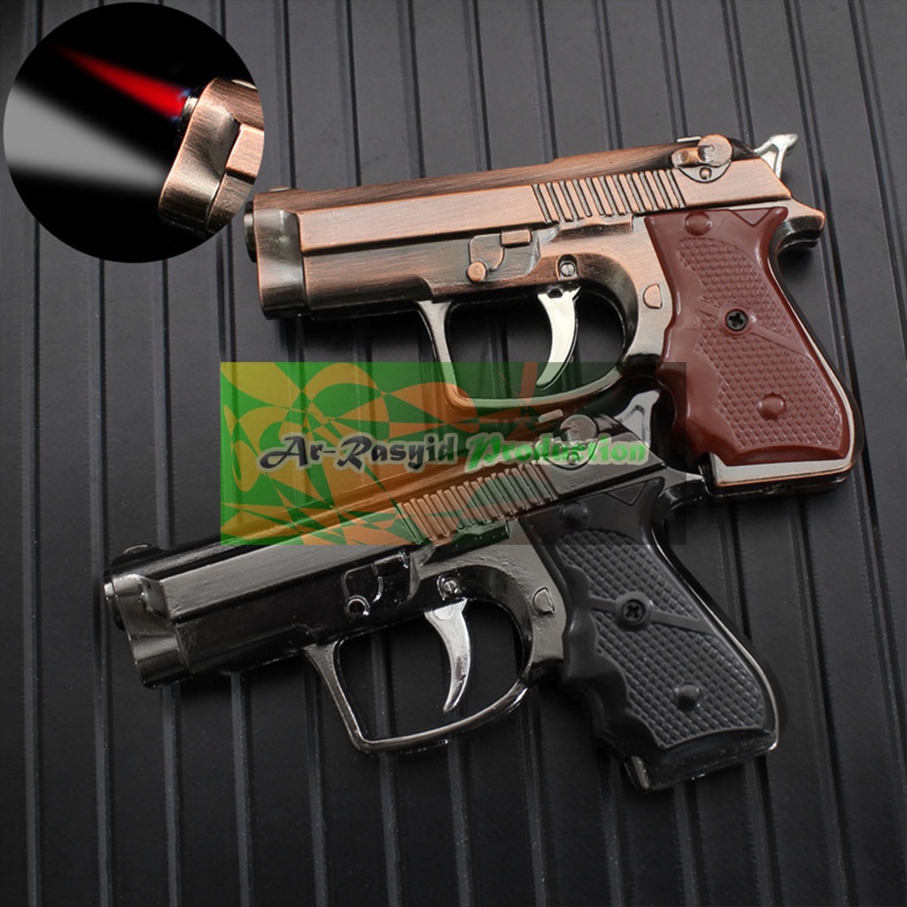 Jual Korek Api Bara Pistol Senter Model AK 3979 | Shopee Indonesia