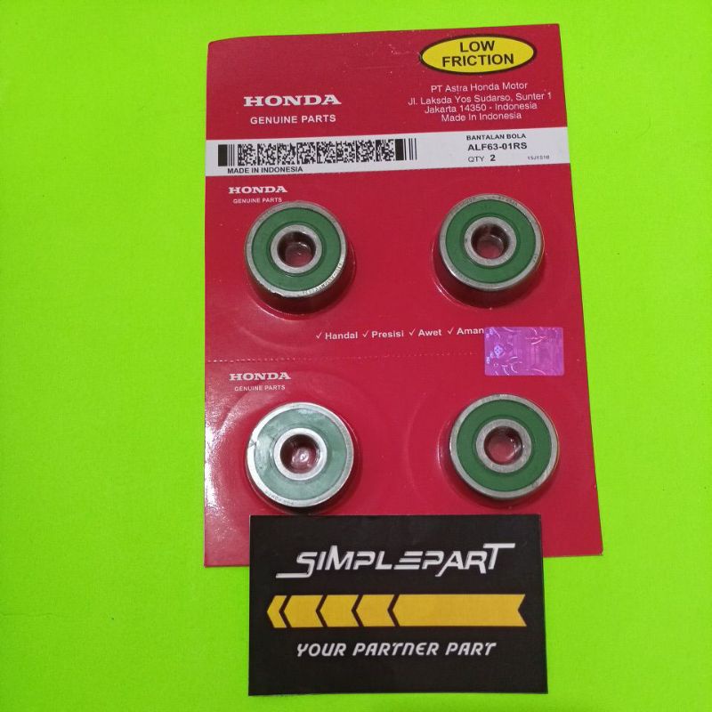 Jual Bearing Roda 6301RS bearing roda Supra X 125 FI bearing roda Blade ...