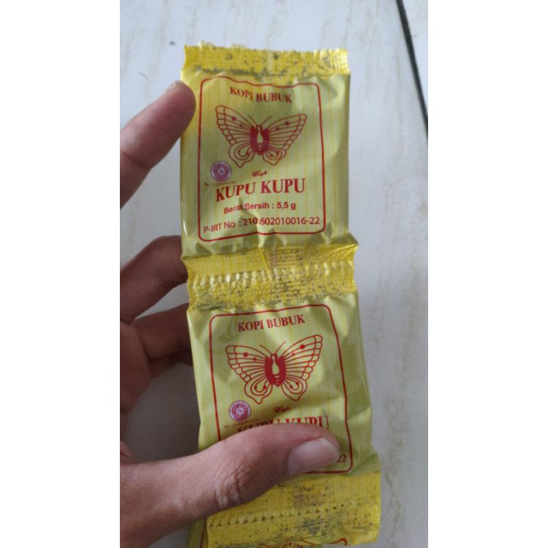 Jual kopi kupu-kupu khas Rangkasbitung Banten (1 pak isi 20 pcs ...