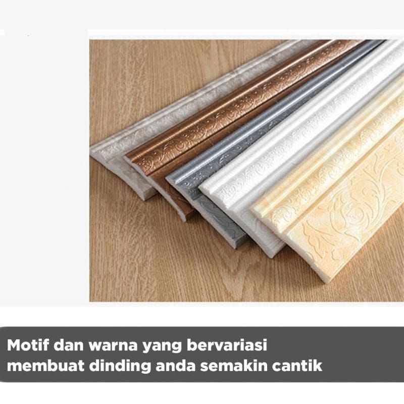 Jual LIST WALPAPER FOAM PRMBATAS LIST WALLPAPER DINDING LIST PANJANG ...