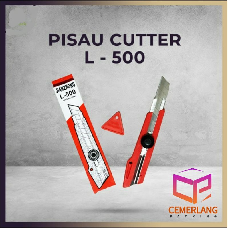 Jual Cutter Kater Besar / Cutter Model L500 L-500 / Silet Model A300 A ...