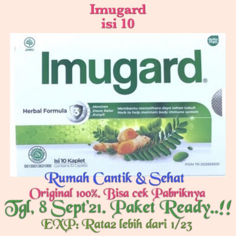 Jual Imugard isi 10 kaps/ strip | Shopee Indonesia