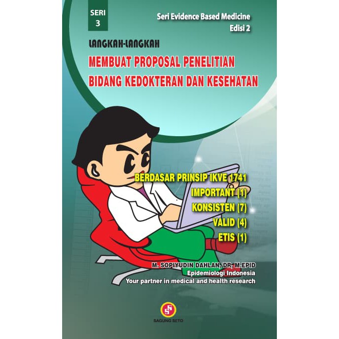 Jual LANGKAH-LANGKAH MEMBUAT PROPOSAL PENELITIAN BIDANG KEDOKTERAN DAN KESEHATAN 3 ED. 2 ...