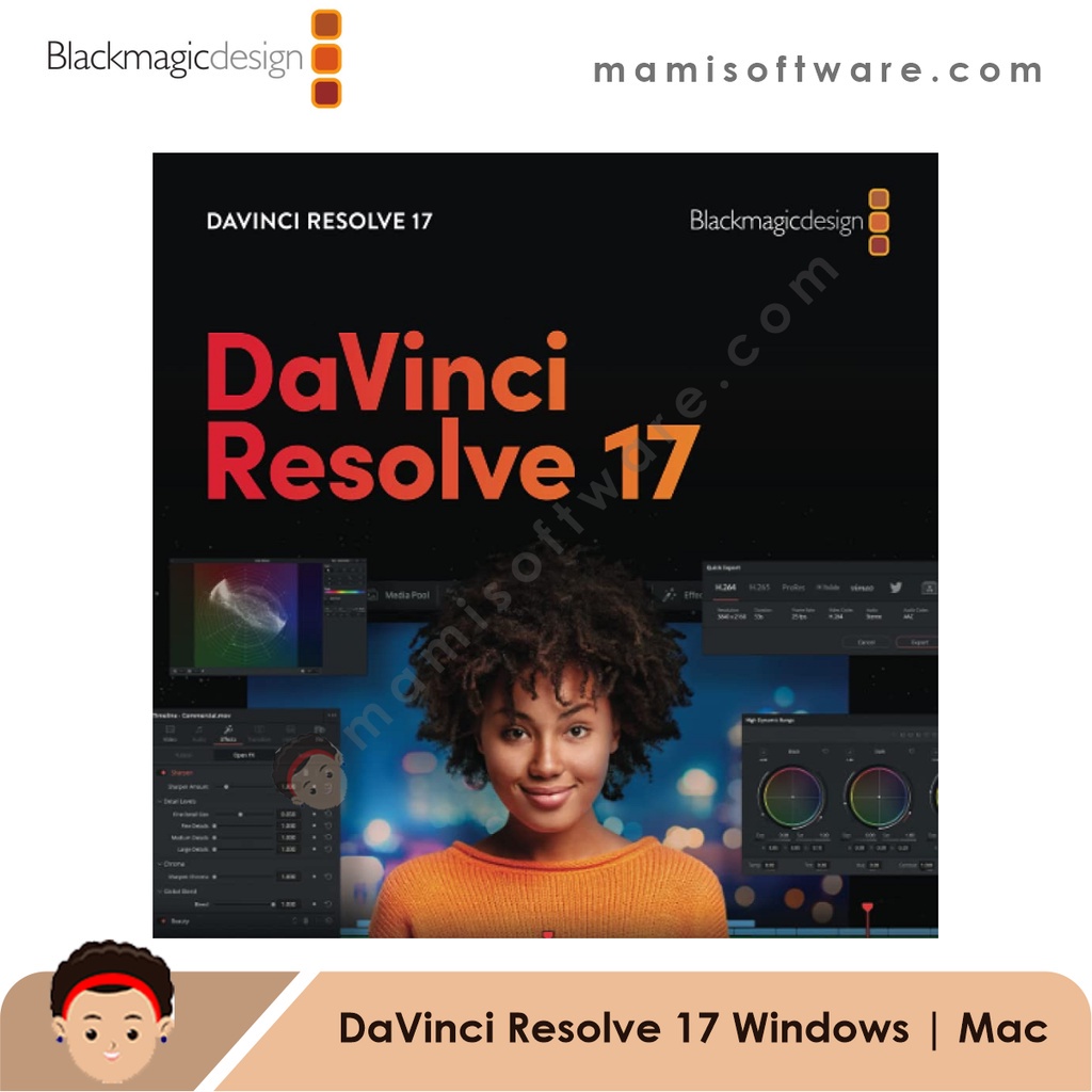 Jual DaVinci Resolve 17 (Windows & Mac) | Shopee Indonesia