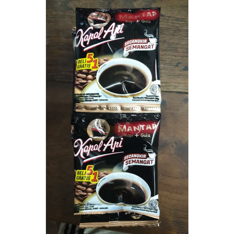 Jual Kapal Api Mantap isi 10 sachet (@25gr) | Shopee Indonesia