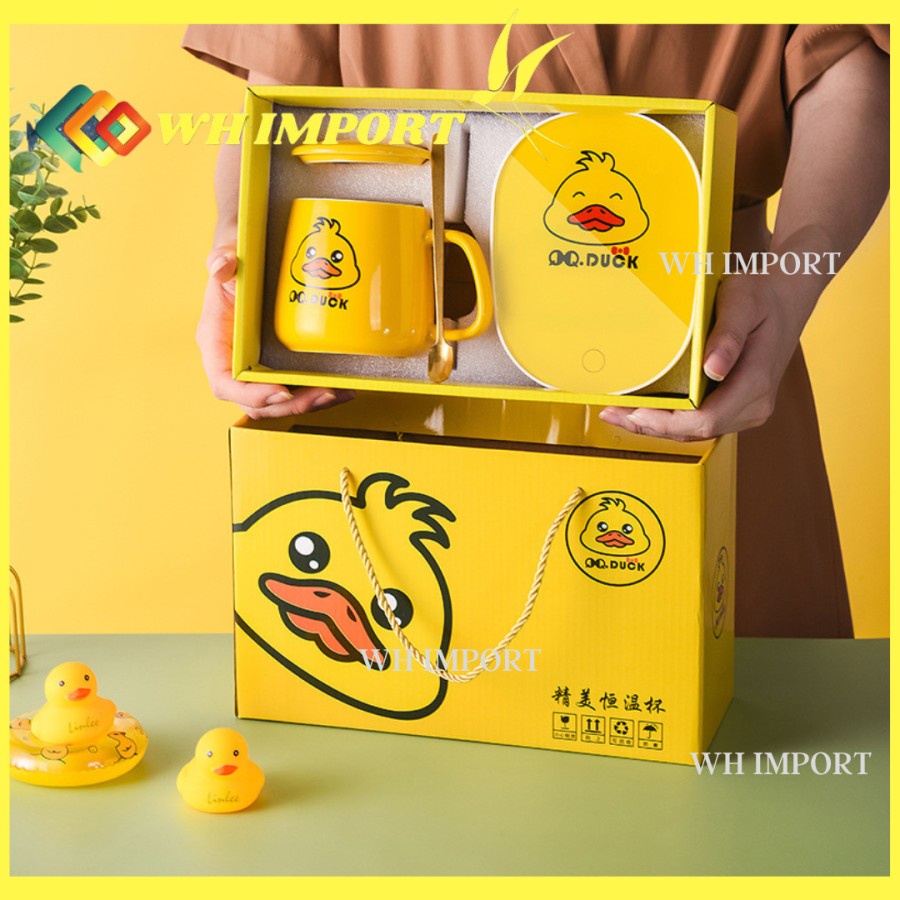 Jual gelas set keramik cangkir tatakan pemanas gelas mug listrik gift ...