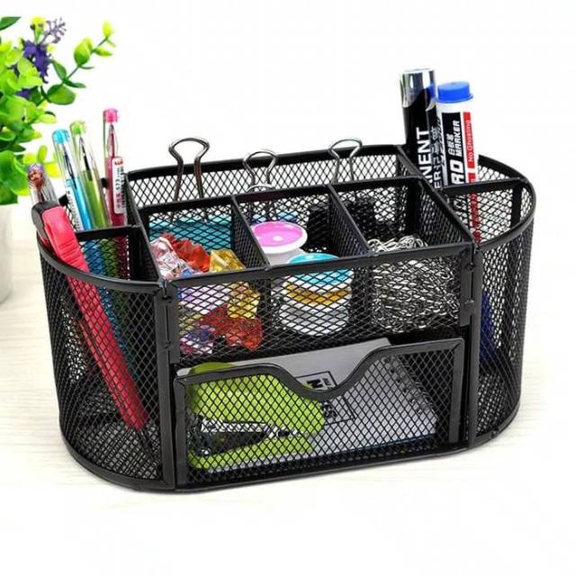 Jual Pen Holder 9088 Memo Desk Set Organizer | Shopee Indonesia