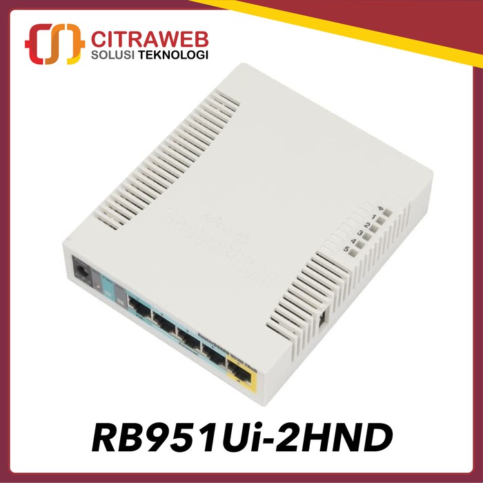 Jual Mikrotik RB951Ui-2HND | RB 951Ui 2HND | Shopee Indonesia
