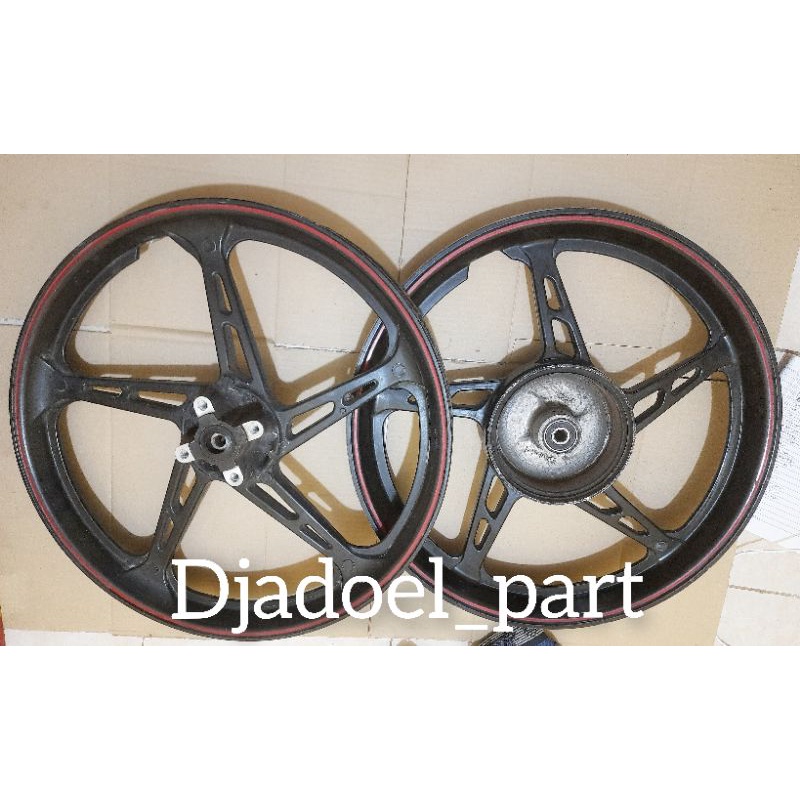 Jual velg Pelg Peleng Cw Depan Belakang Yamaha Jupiter Z Original ...