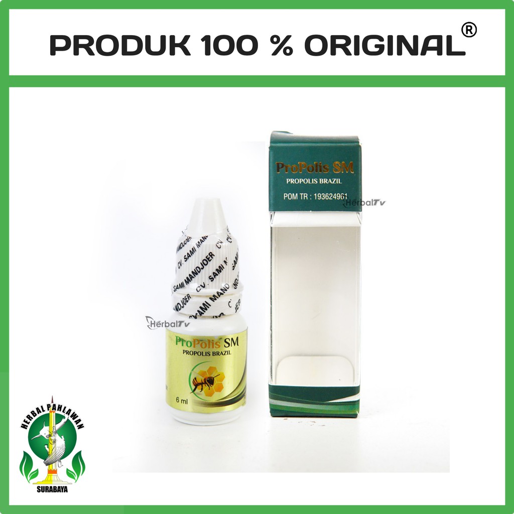 Jual Propolis SM - Obat Tetes Herbal Propolis Brazil Asli Original ...