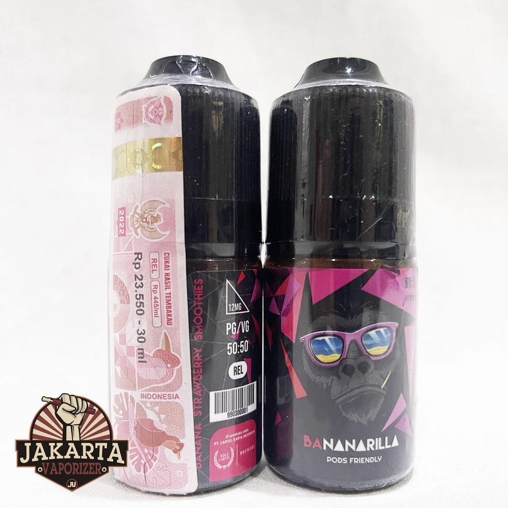 Jual PODS FRIENDLY BANANARILLA 30ML 12MG BY HREO57 X INDONESIA JUICE ...