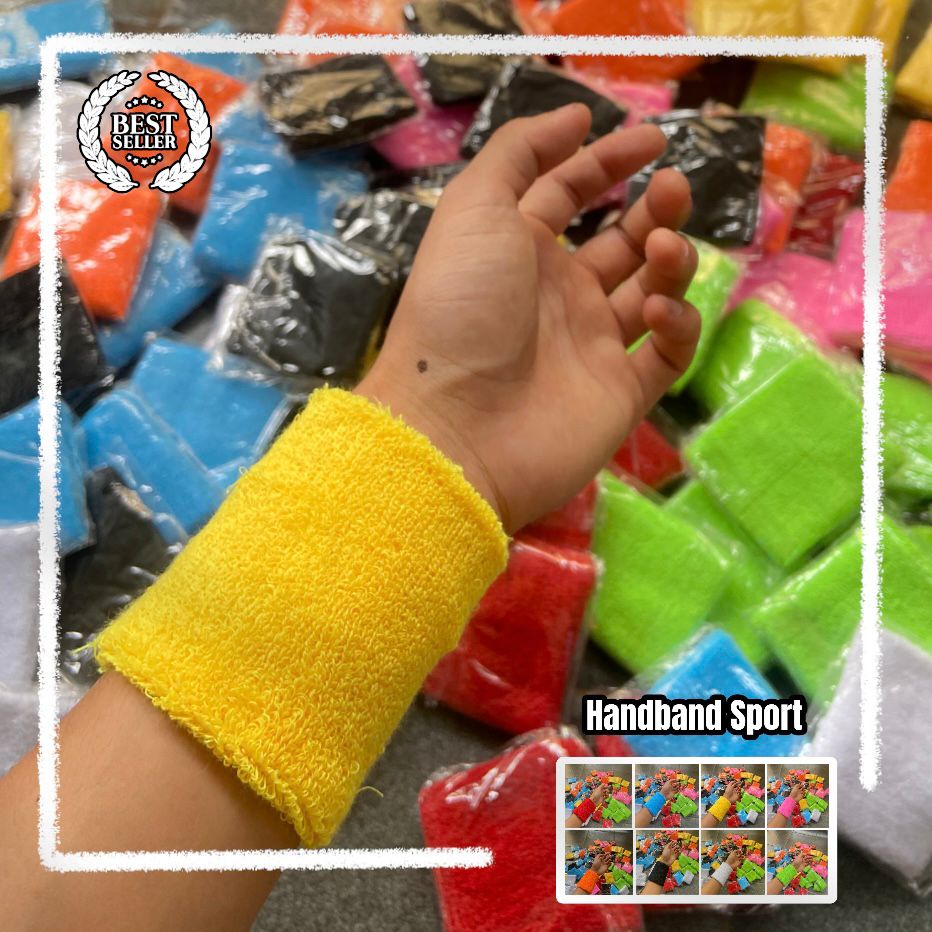 Jual Wristband Sport \ Handband Olahraga Futsal Bola | Shopee Indonesia