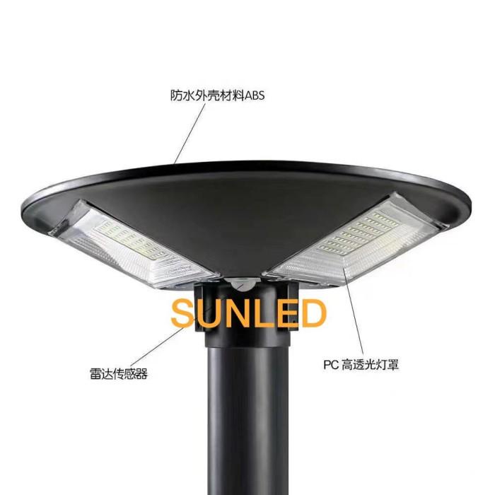 Jual Lampu Jalan Led Solar Cell 300W Solar Street Light Ufo IP66 SUNLED | Shopee Indonesia