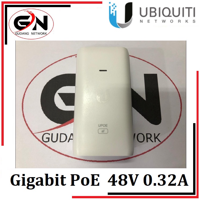 Jual Ubiquiti Poe adaptor 48V 0.5A - White UBNT POE 48 Volt 0.5 Ampere ...