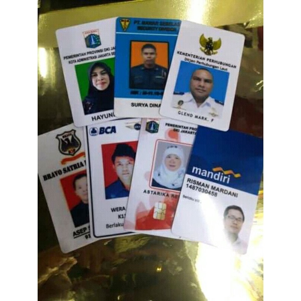 Jual CETAK KARTU ID CARD | Shopee Indonesia